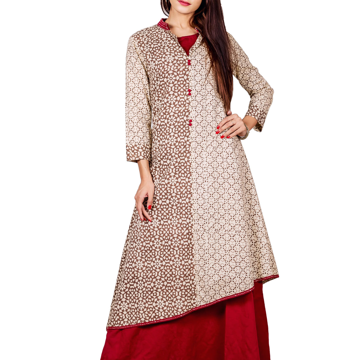 8 Latest Trend Block Print Kurtis for Stylish Summer Wardrobes – MISSPRINT